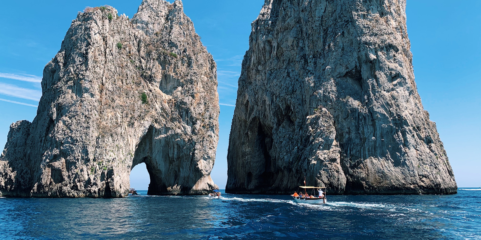 Cruise on the Amalfi coast and Ponziane islands